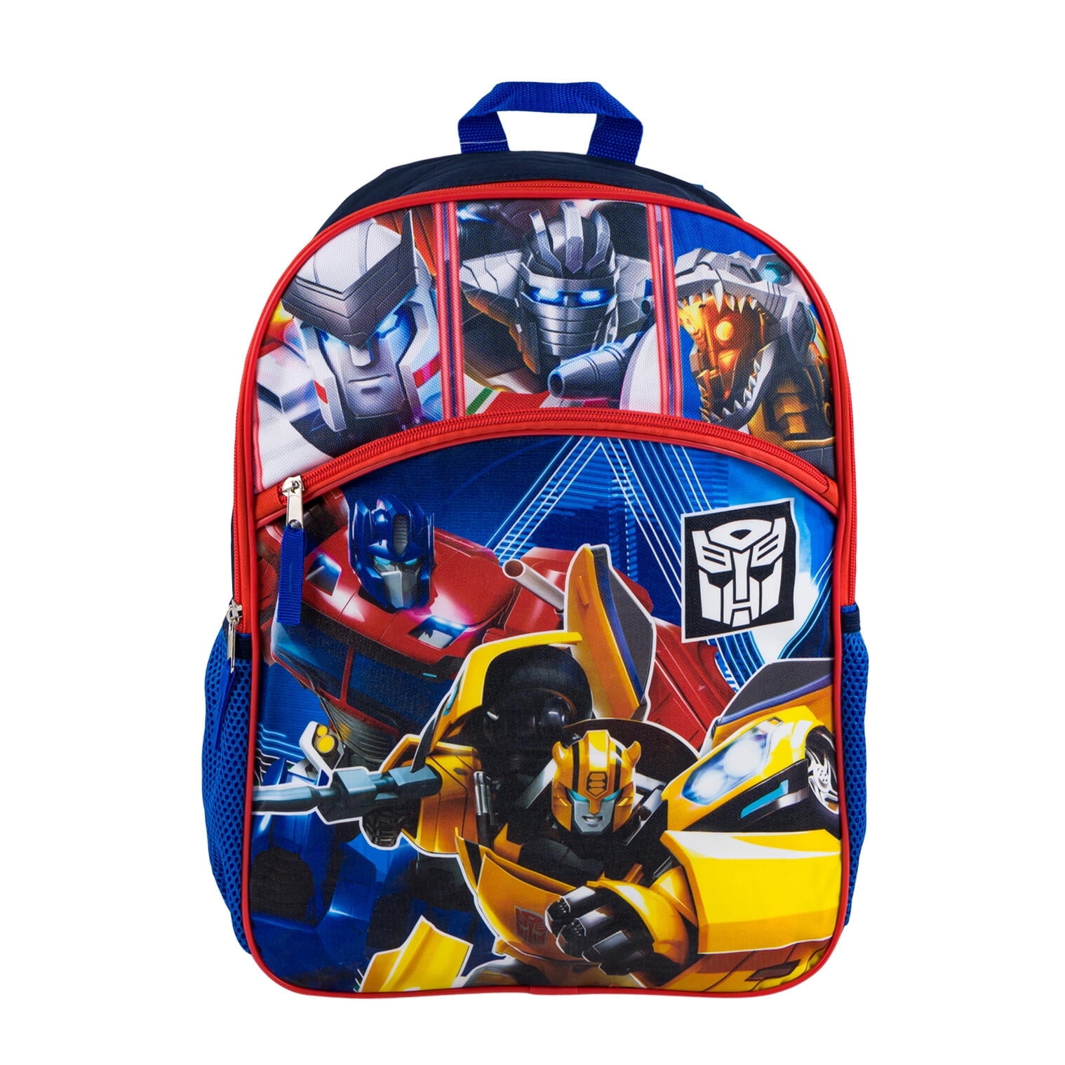 Transformers, 16" Backpack, Size 12x16x5 inches, Reflective - Walmart.com