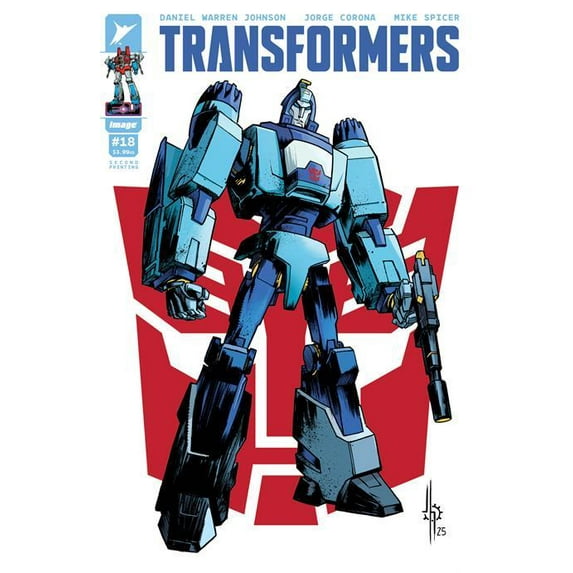Transformers #18 2nd Ptg Cvr B Jason Howard Autobot Var Image Comics ...