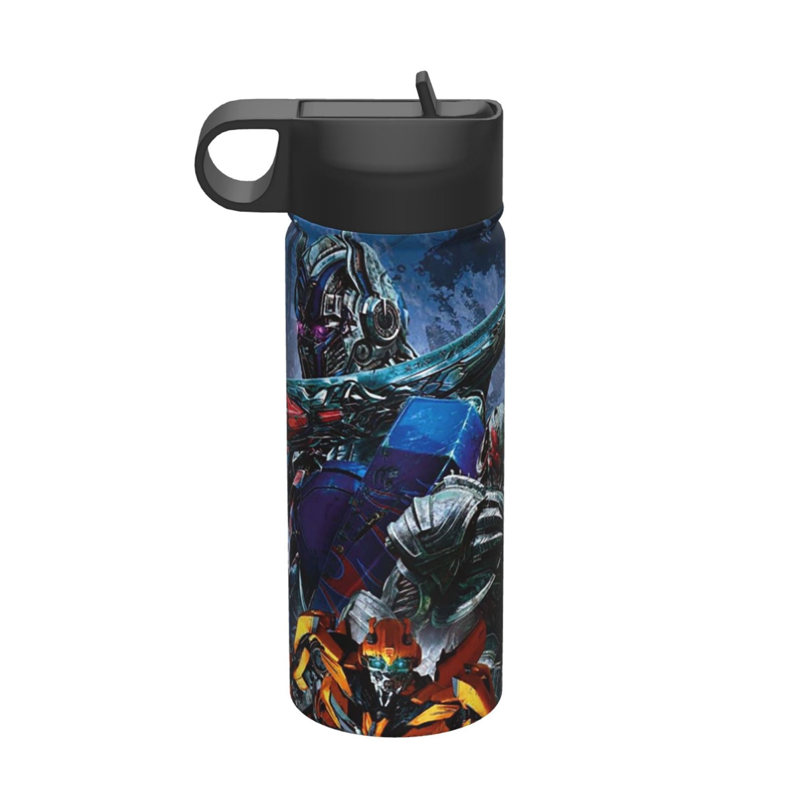 Transformers 18 Oz Insulated Water Bottle, Reusable Stainless Steel ...