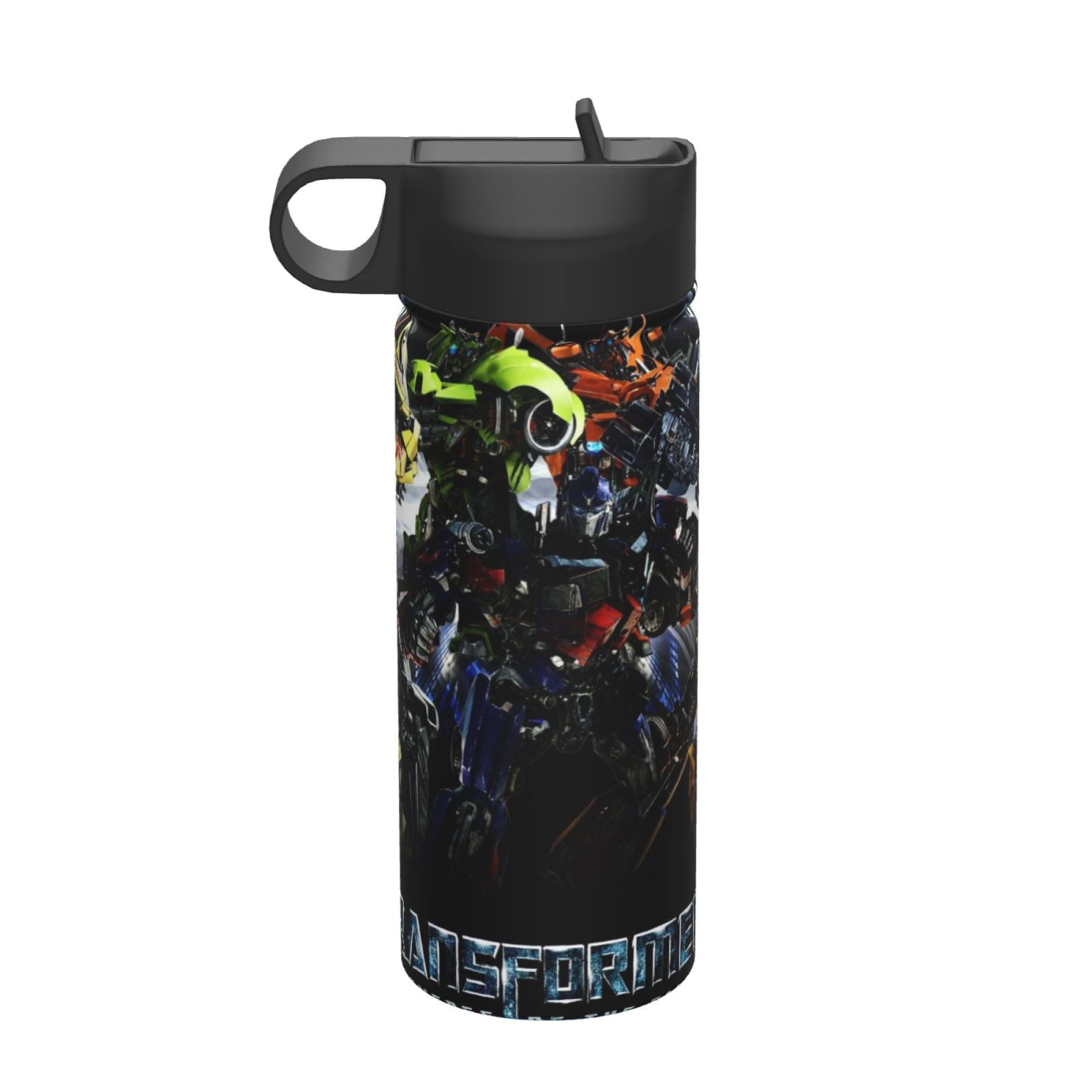 Transformers 18oz Insulated Water Bottle With Handle, Stainless Steel ...
