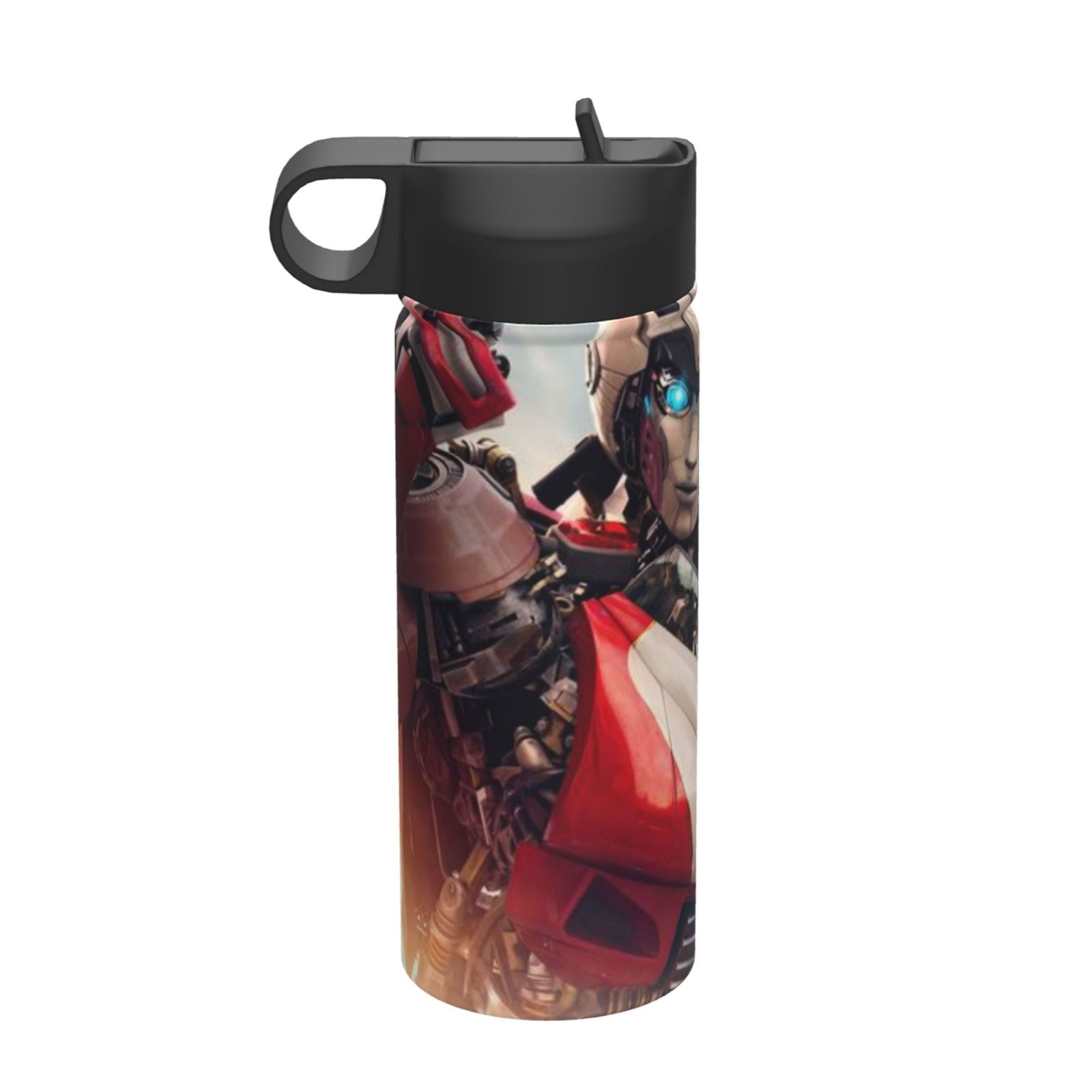 Transformers 18oz Insulated Water Bottle With Handle, Stainless Steel ...