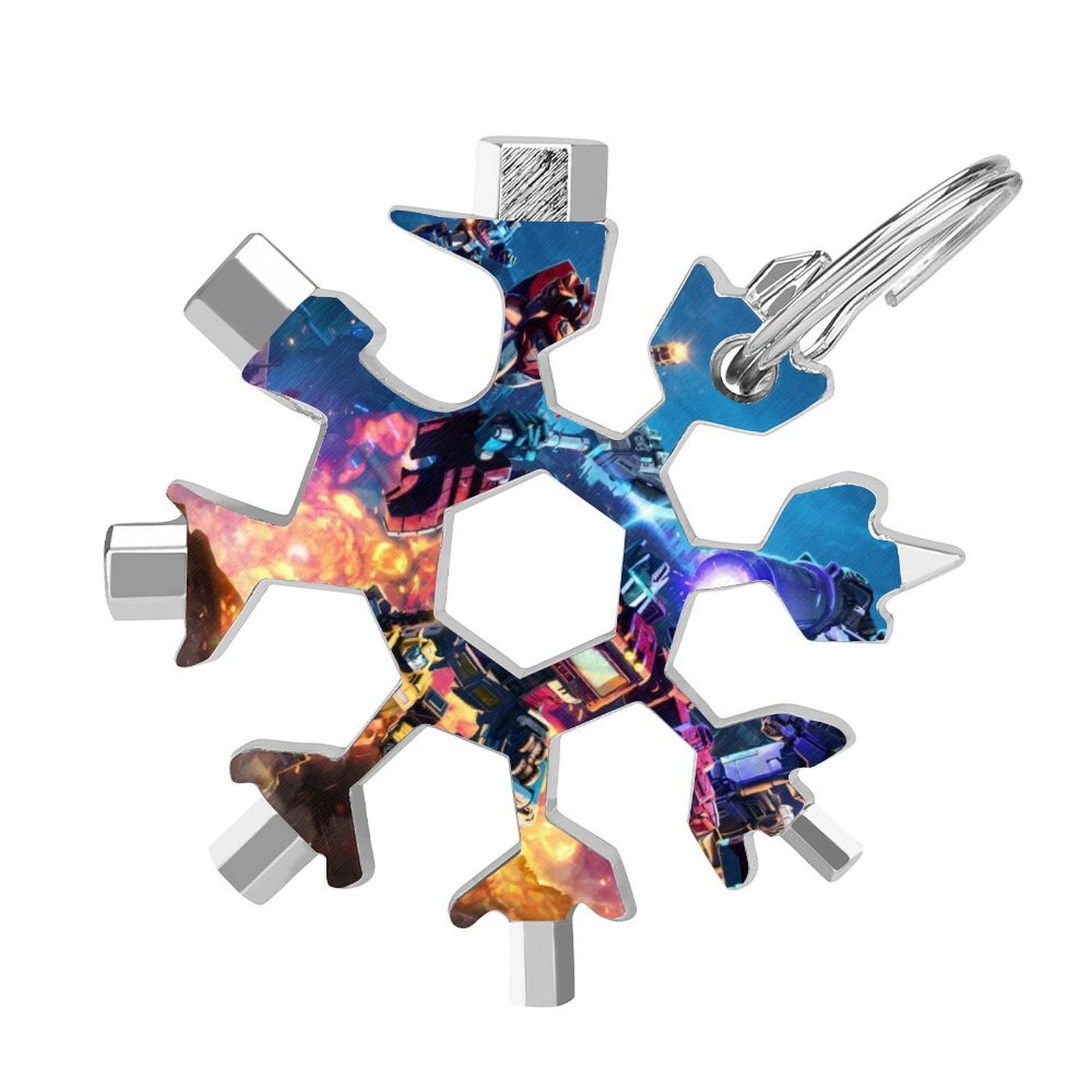 Transformers 19-in-1 Snowflake Multi Tool, Bottle Opener/Flat Phillips ...