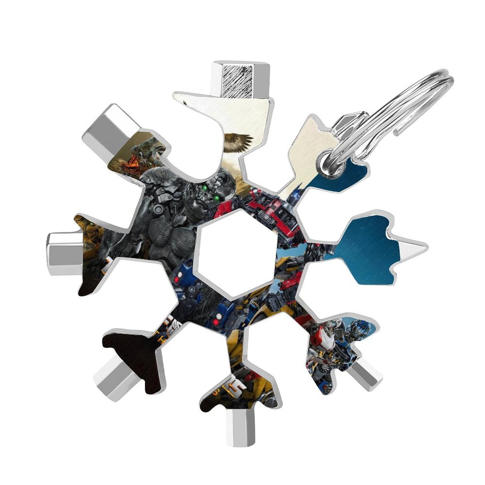 Transformers 19-in-1 Snowflake Multi Tool, Bottle Opener/Flat Phillips ...