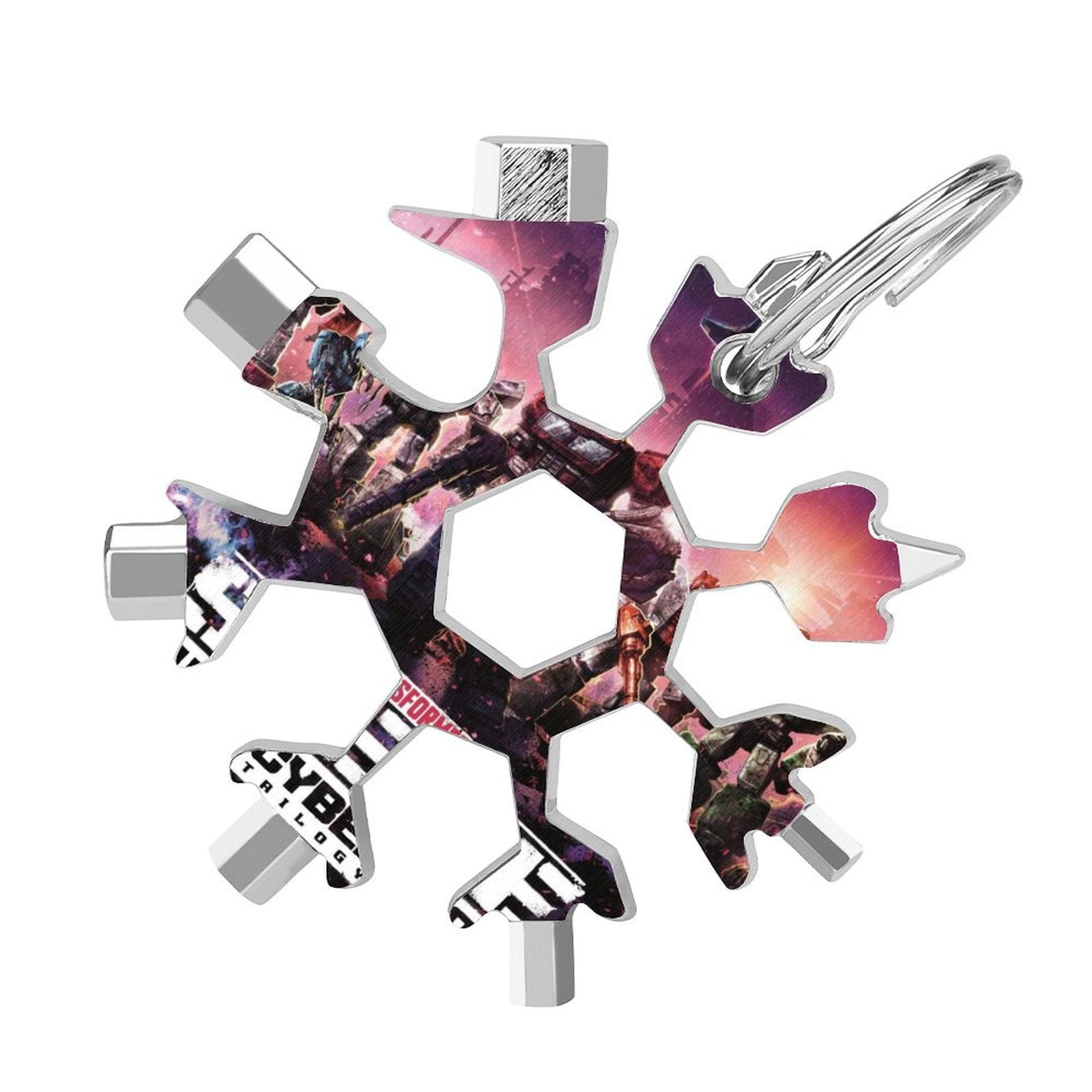 Transformers 19-in-1 Snowflake Multi Tool, Bottle Opener/Flat Phillips ...