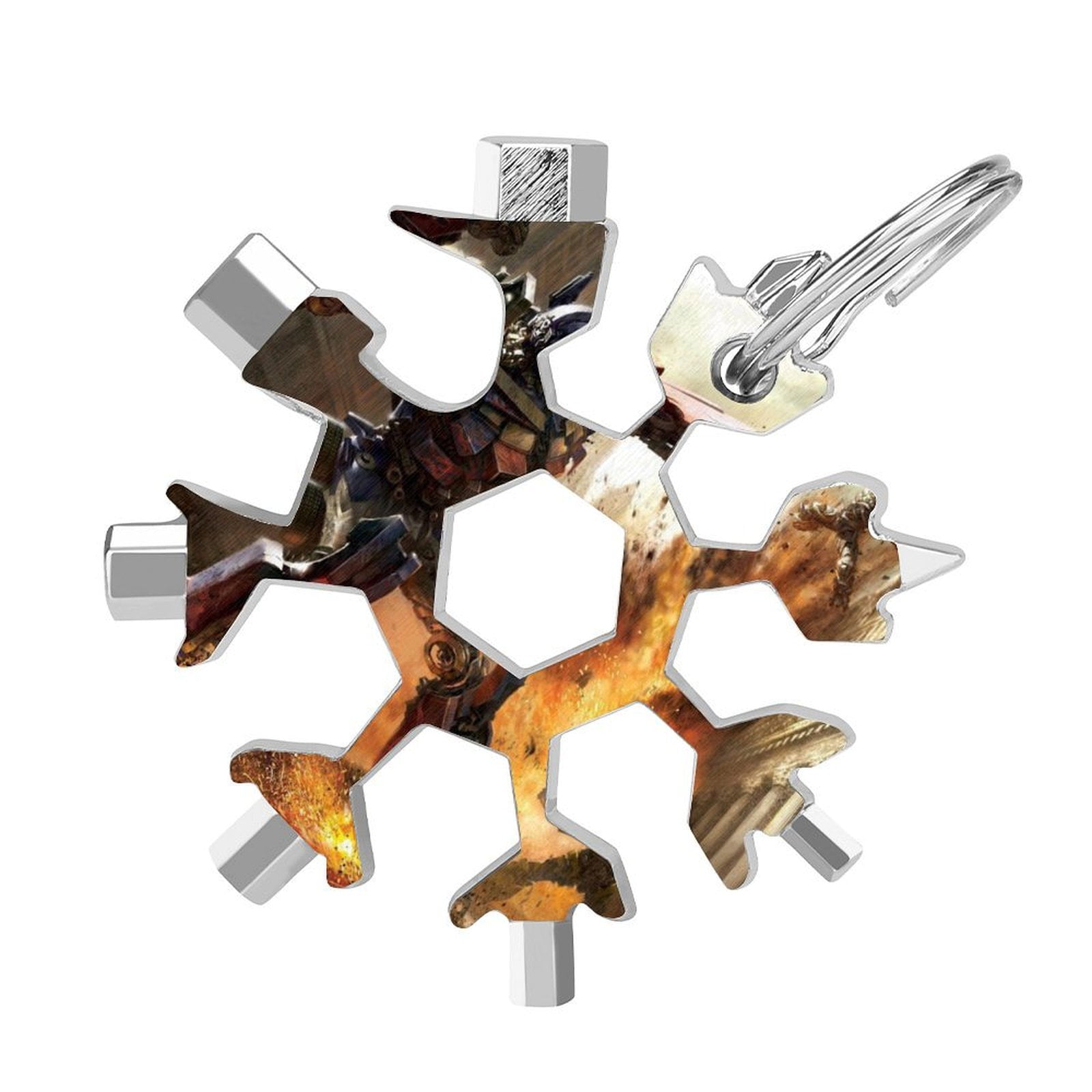 Transformers 19-in-1 Snowflake Multi Tool, Bottle Opener/Flat Phillips ...