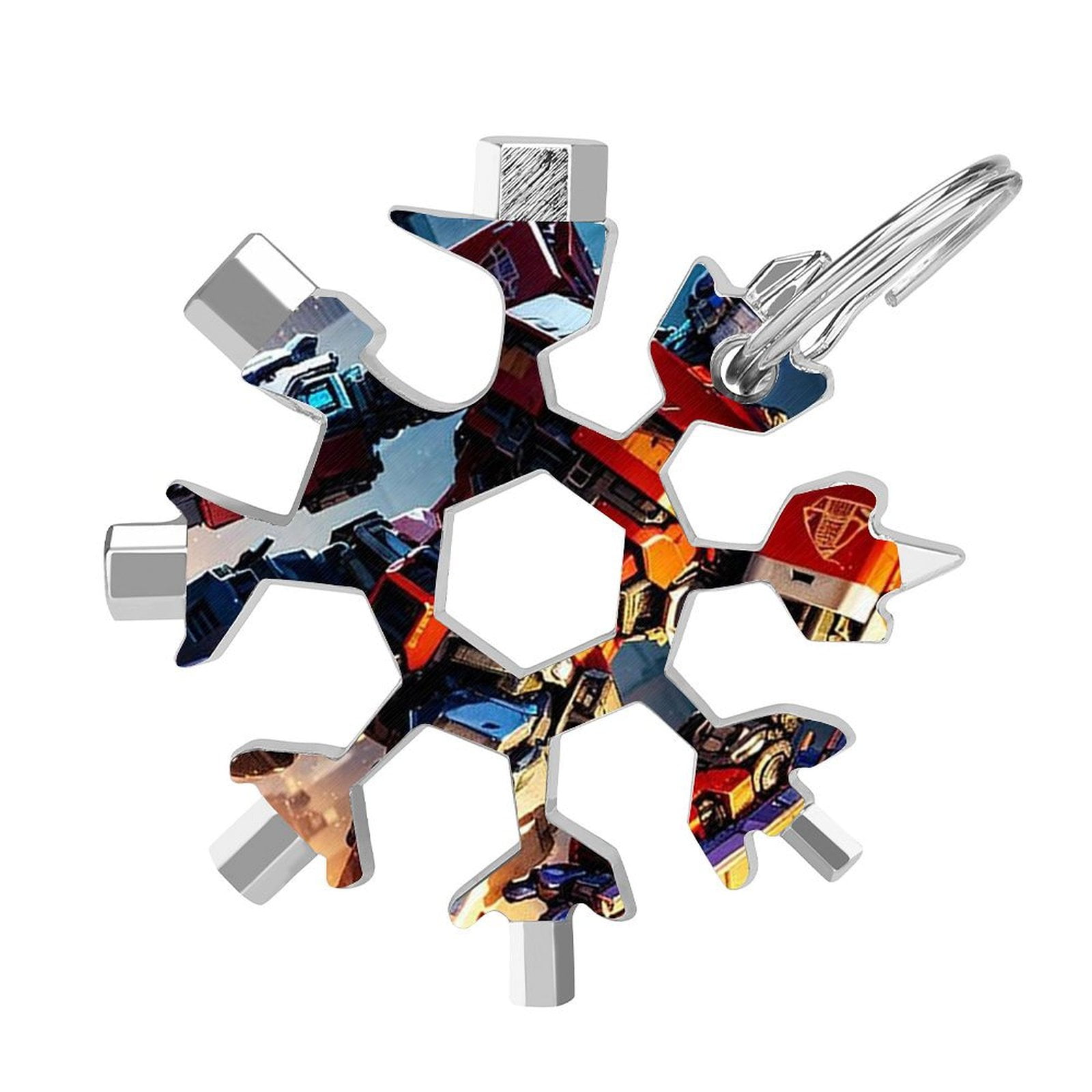 Transformers 19-in-1 Snowflake Multi Tool, Bottle Opener/Flat Phillips ...