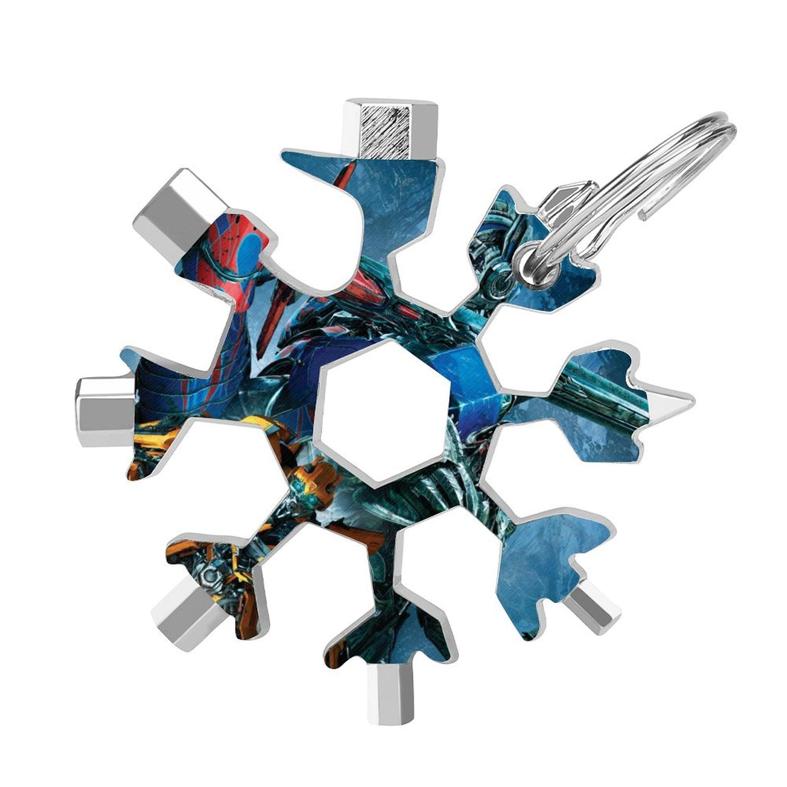 Transformers 19-in-1 Snowflake Multi Tool, Bottle Opener/Flat Phillips ...