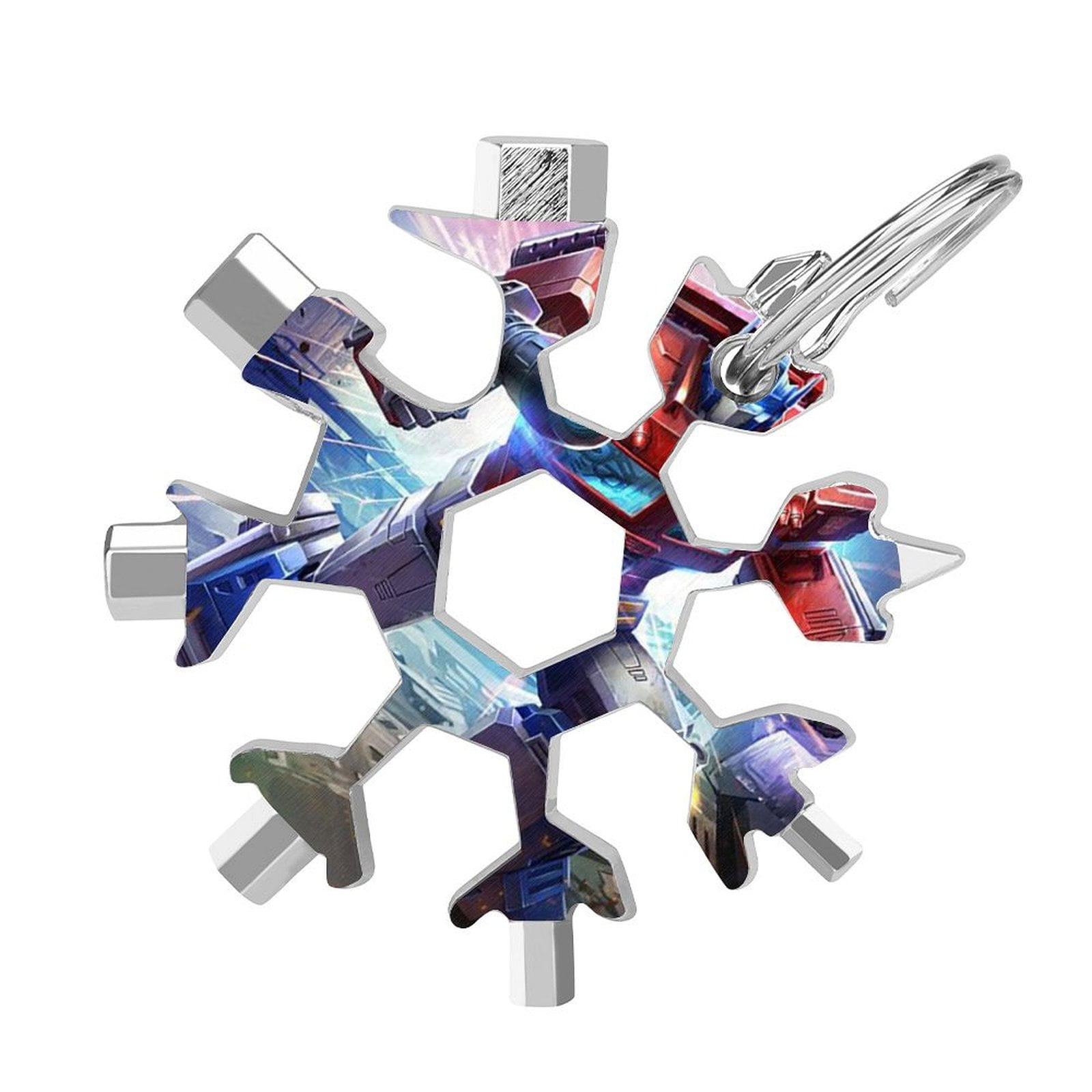 Transformers 19-in-1 Snowflake Multi Tool, Bottle Opener/Flat Phillips ...