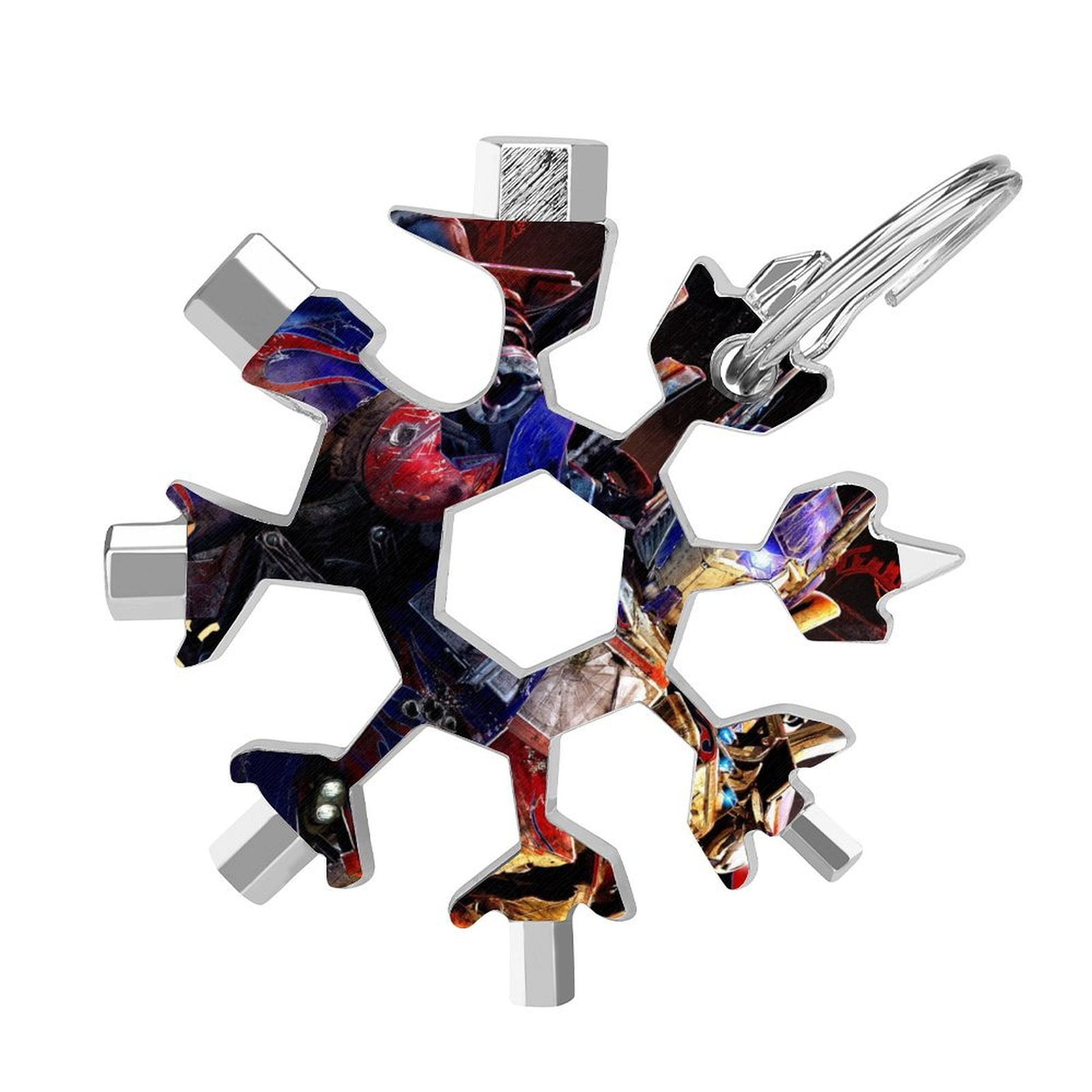 Transformers 19-in-1 Snowflake Multi Tool, Bottle Opener/Flat Phillips ...