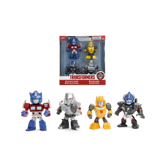 Jada 34342 Transformers TV Series Metalfigs Diecast Model Figure - Set ...