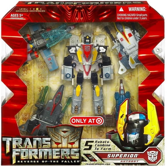 Hasbro Transformers Superion Combiner Set Action Figures - Walmart.com
