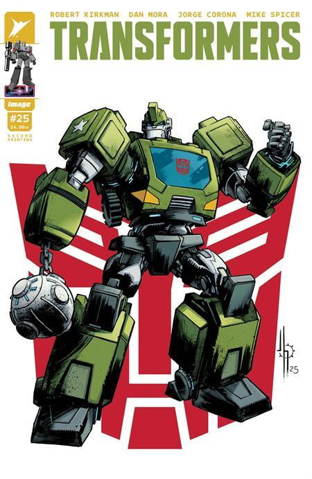 Transformers #25 2nd Ptg Cvr B Jason Howard Image Comics Comic Book ...