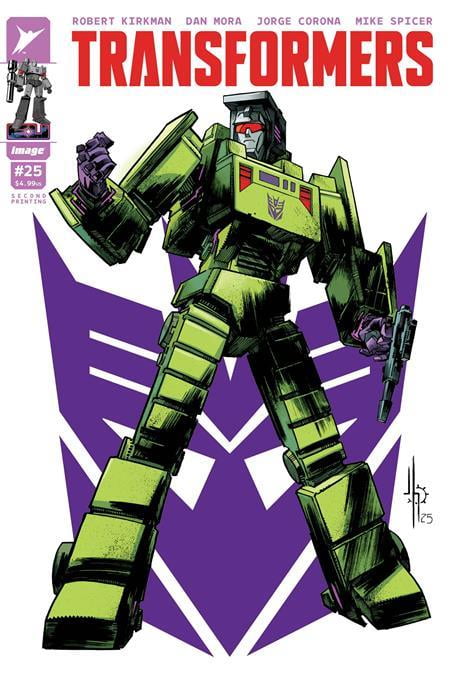 Transformers #25 2nd Ptg Cvr C Jason Howard Image Comics Comic Book ...