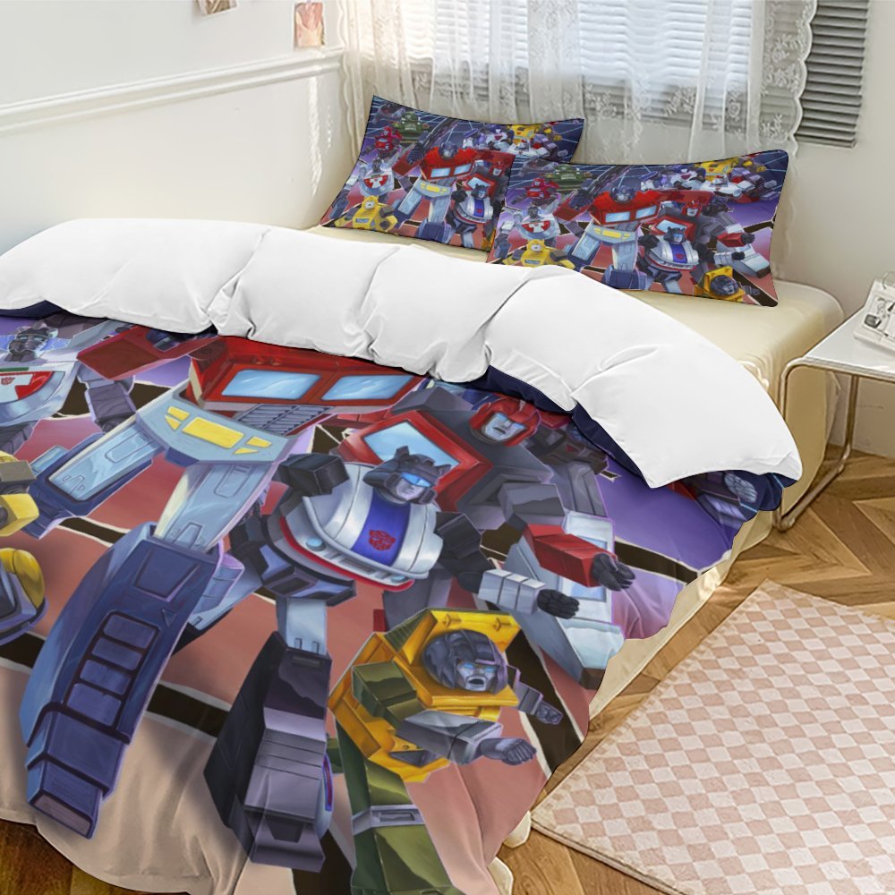 Transformers 3-Piece Bedding Set Warm And Comfortable Soft Duvet Cover ...