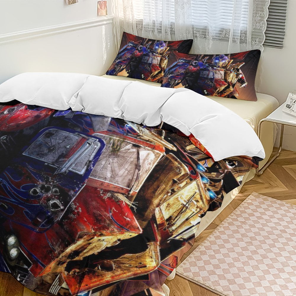 Transformers 3-Piece Bedding Set Warm And Comfortable Soft Duvet Cover ...