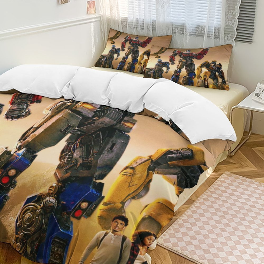 Transformers 3-Piece Bedding Set Warm And Comfortable Soft Duvet Cover ...