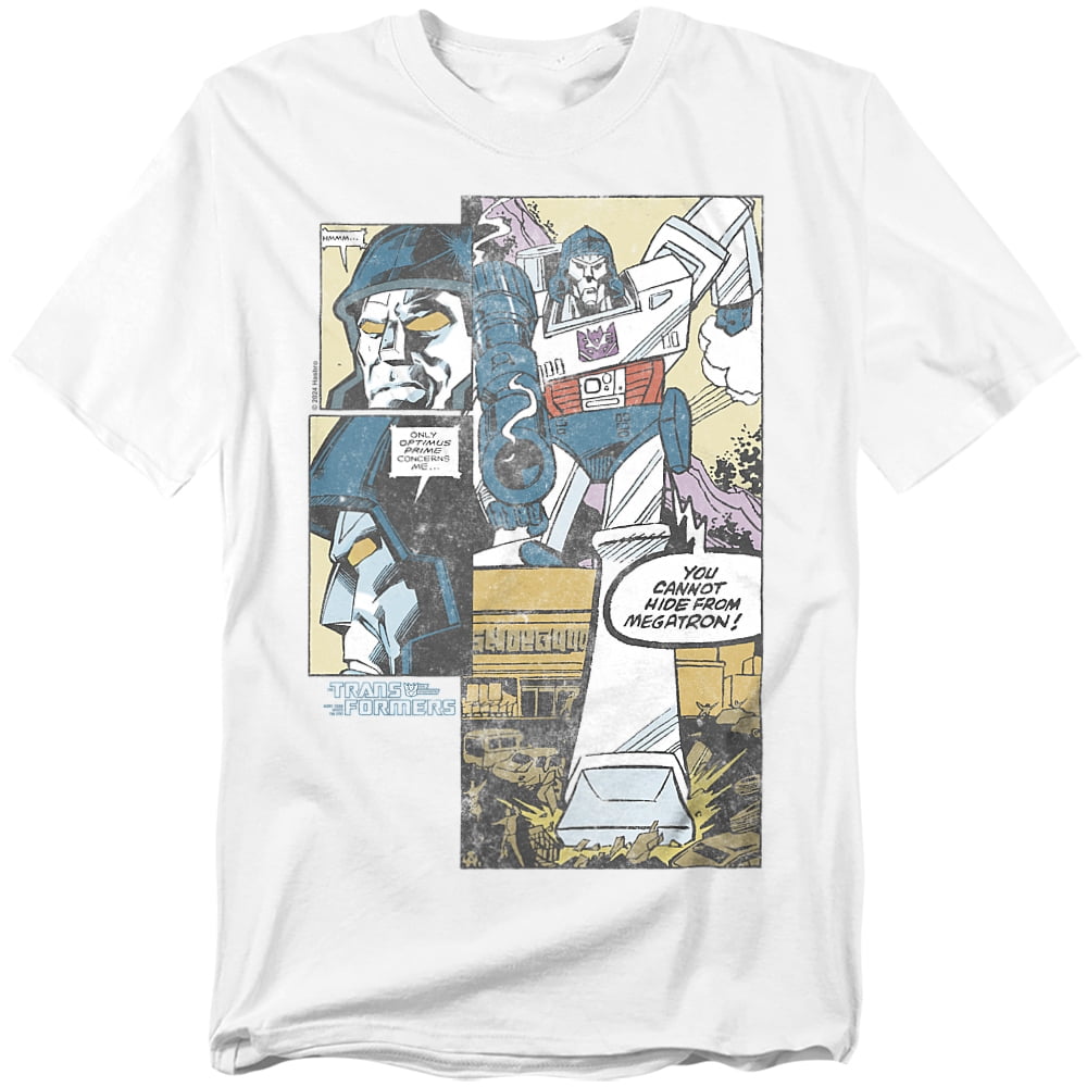 Transformers 40Th Anniversary T-Shirt Megatron Comic Unisex Graphic Tee ...