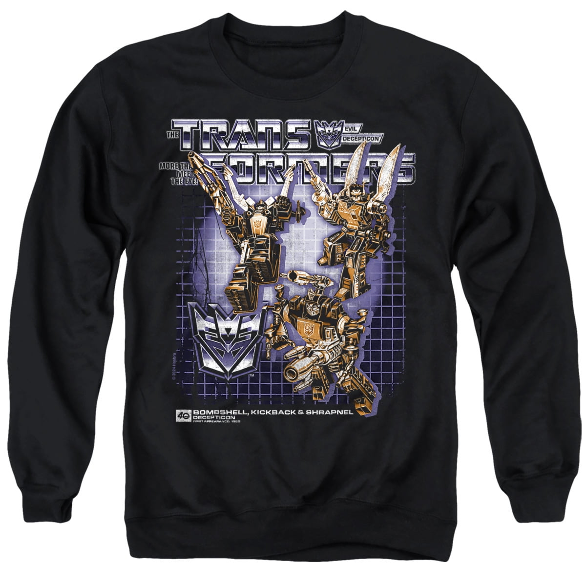 Transformers 40th Anniversary Bombshell, Kickback, Shrapnel Box Unisex ...
