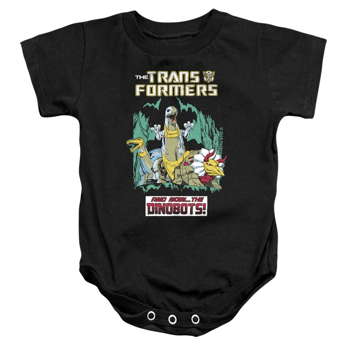 Transformers 40th Anniversary Grimlock and Dinobots Unisex Infant Snap ...