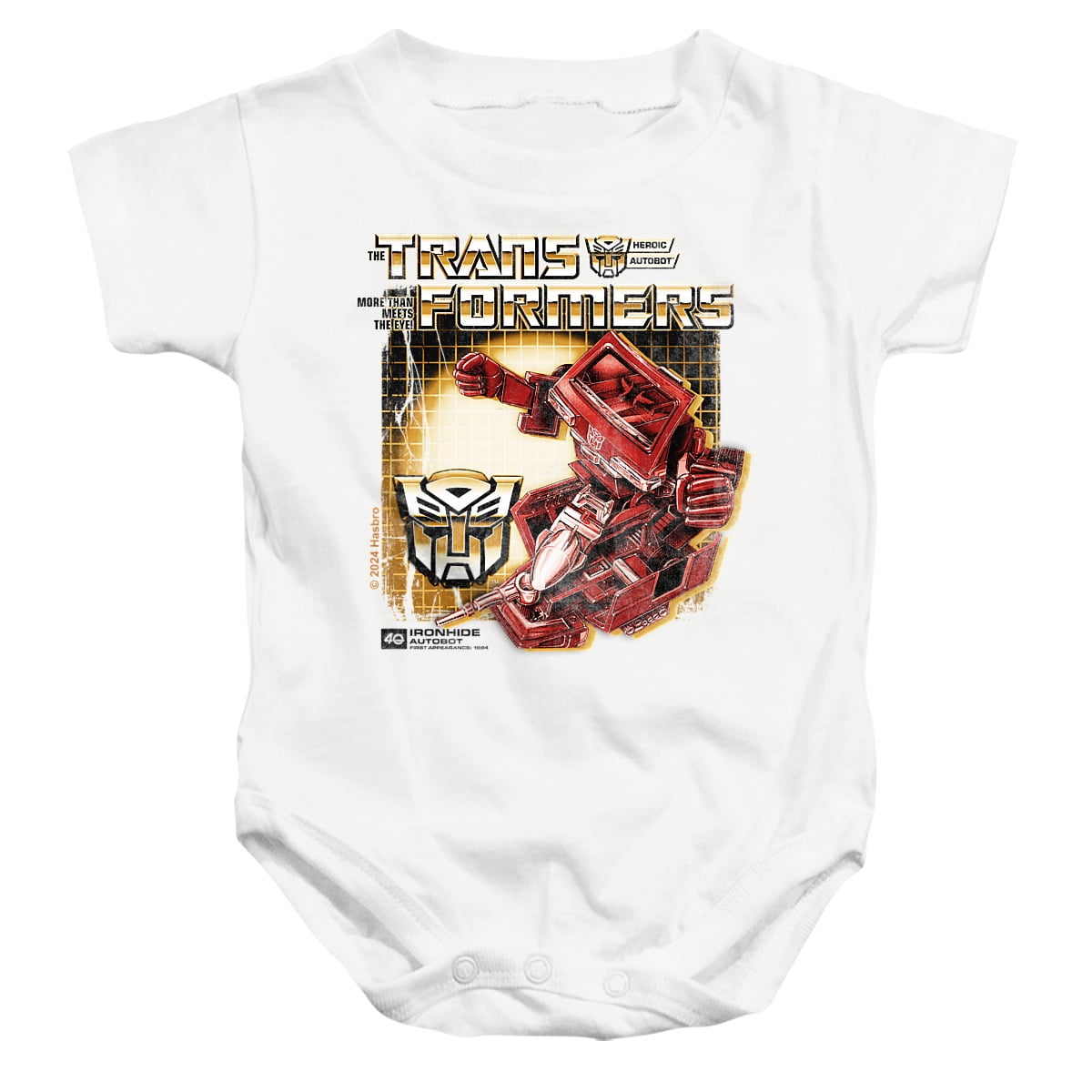Transformers 40th Anniversary Ironhide Box Unisex Infant Snap Suit for ...