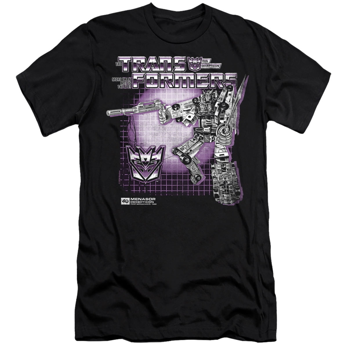 Transformers 40th Anniversary Menasor Box Unisex Adult Canvas Brand T ...