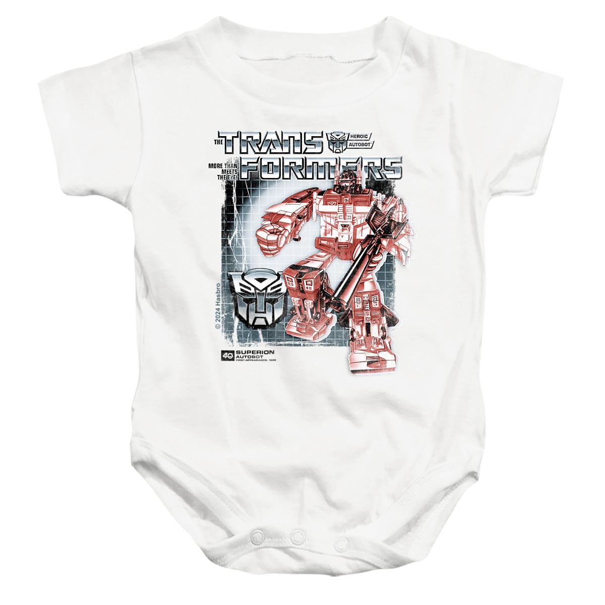 Transformers 40th Anniversary Superion Box Unisex Infant Snap Suit for ...