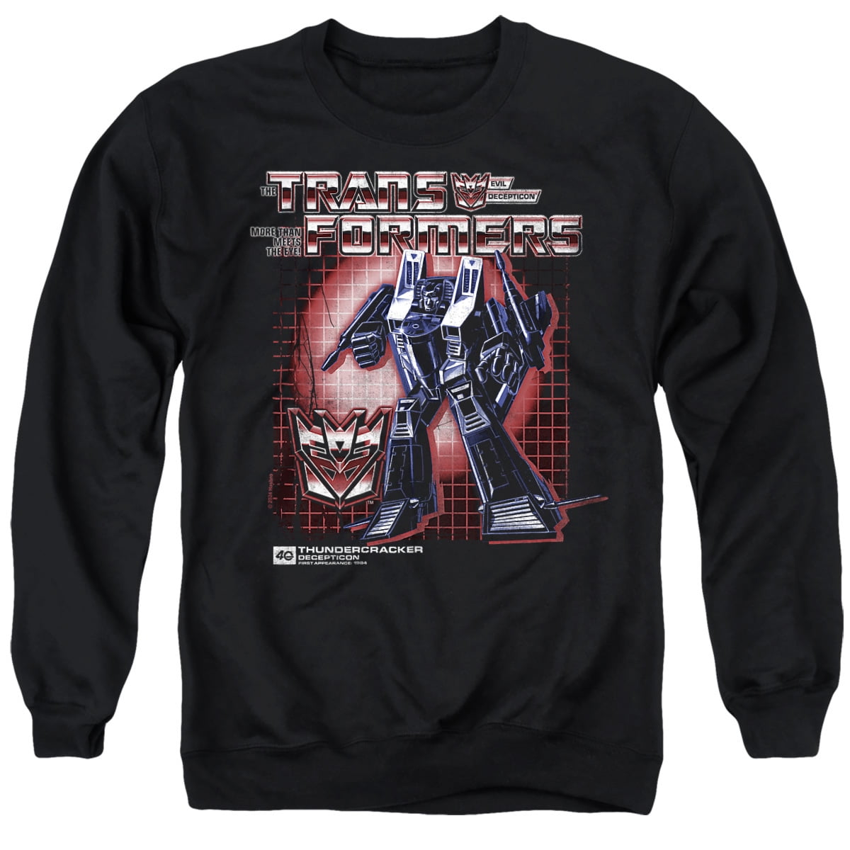 Transformers 40th Anniversary Thundercracker Box Unisex Adult Crewneck ...