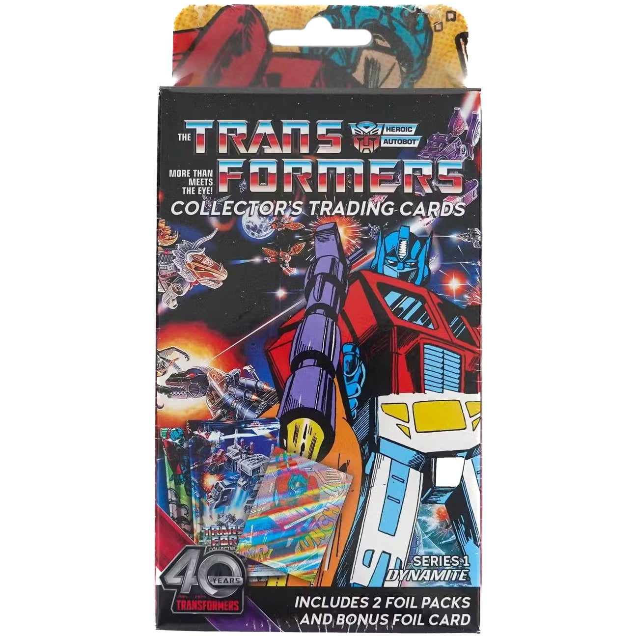 Transformers Collectible Trading Cards: 40th Anniversary Hanger Box ...