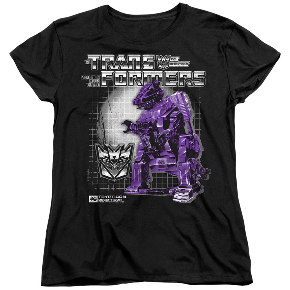 Transformers 40th Anniversary Trypticon Box Women's T Shirt, Black ...