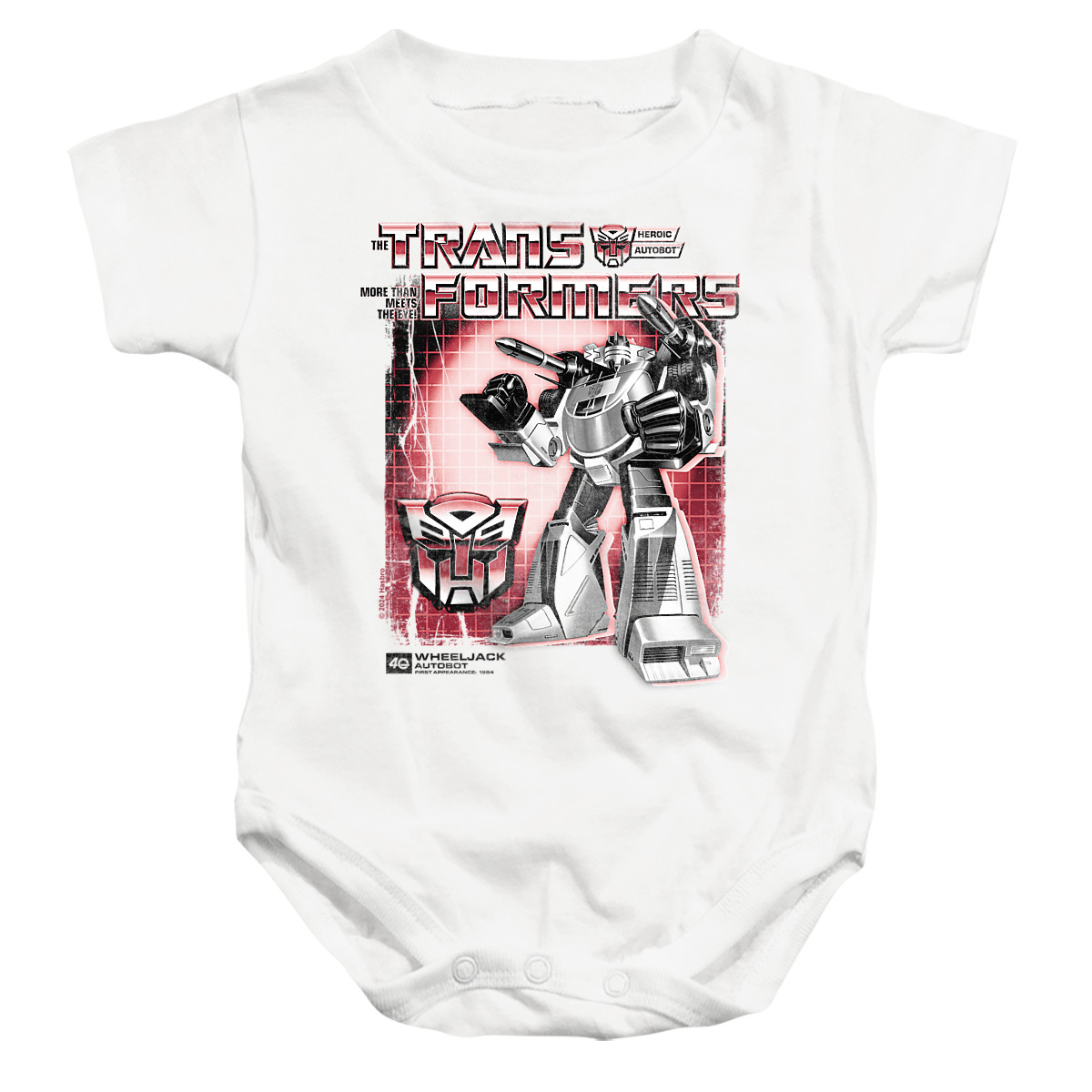 Transformers 40th Anniversary Wheeljack Box Unisex Infant Snap Suit for ...