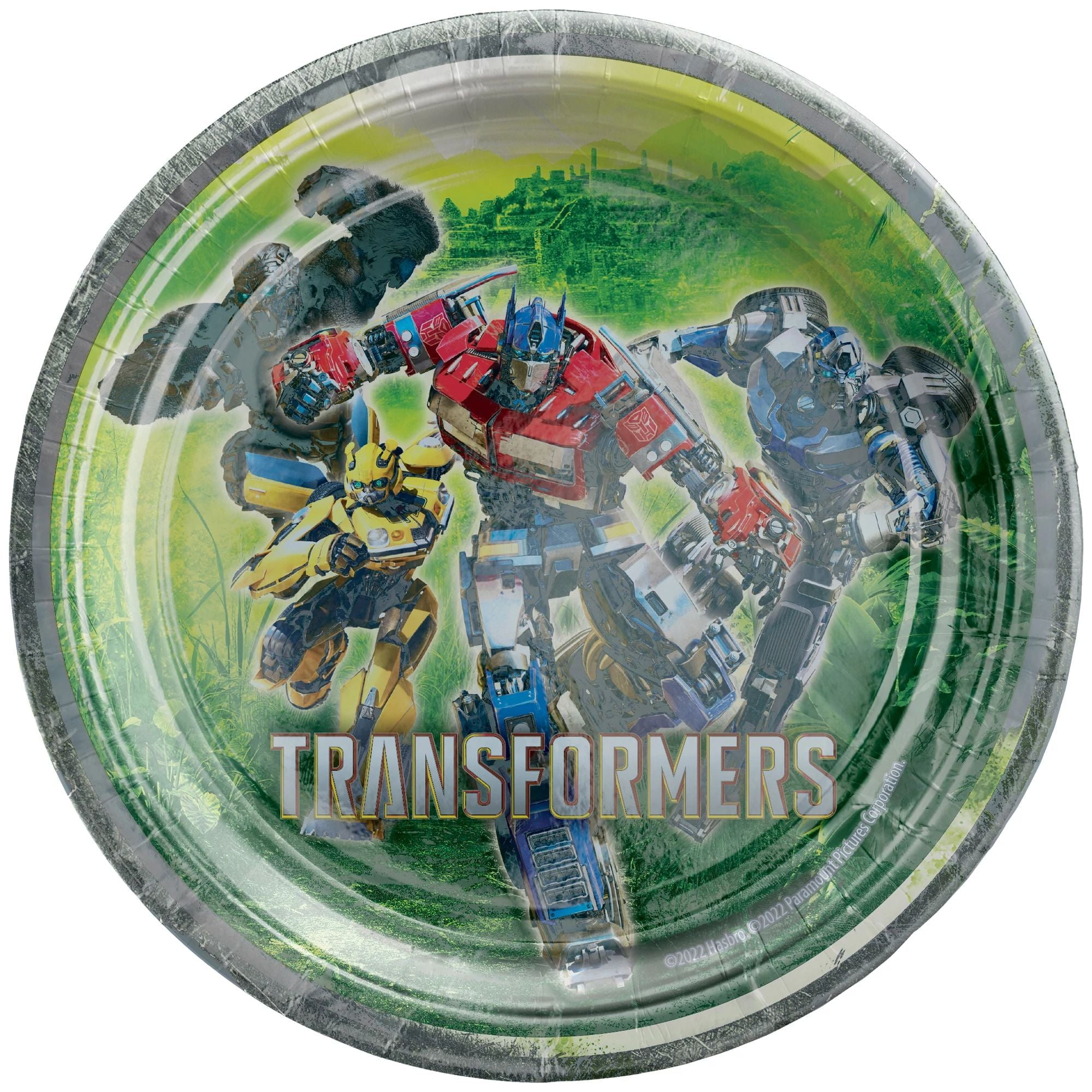 Transformers 'Rise of The Beast' Large Paper Plates (8ct) - Walmart.com