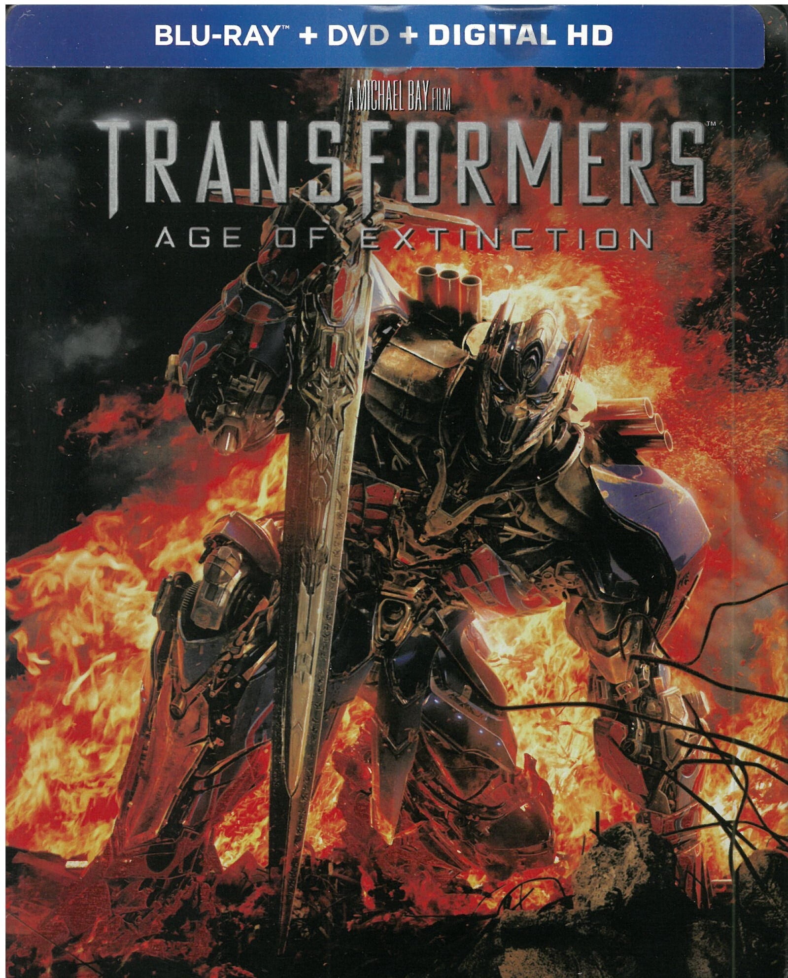 Transformers: Age of Extinction (Steelbook) - Walmart.com