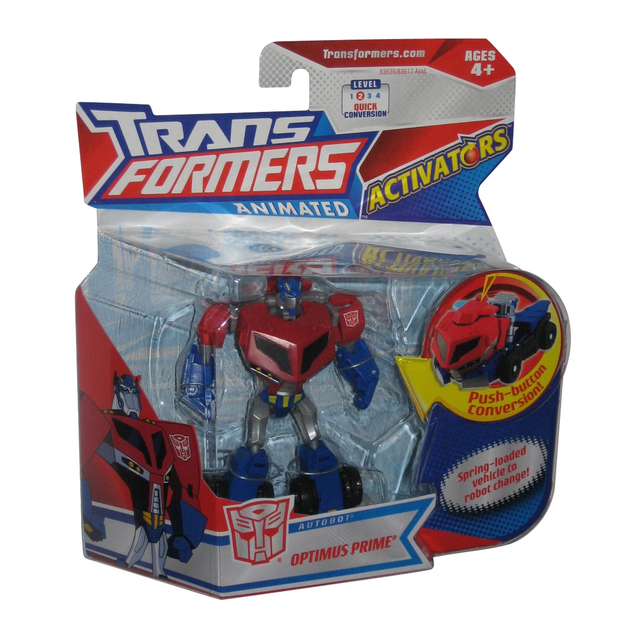 Optimus Prime Transformers Animated