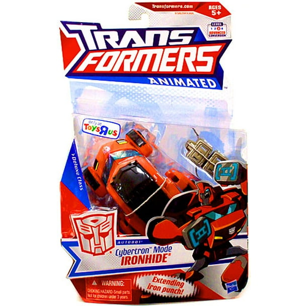 Transformers Animated Deluxe Cybertron Mode Ironhide Action Figure ...