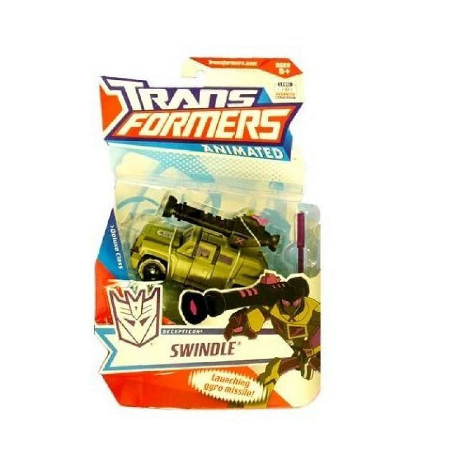 Transformers Animated Deluxe Swindle Action Figure - Walmart.com