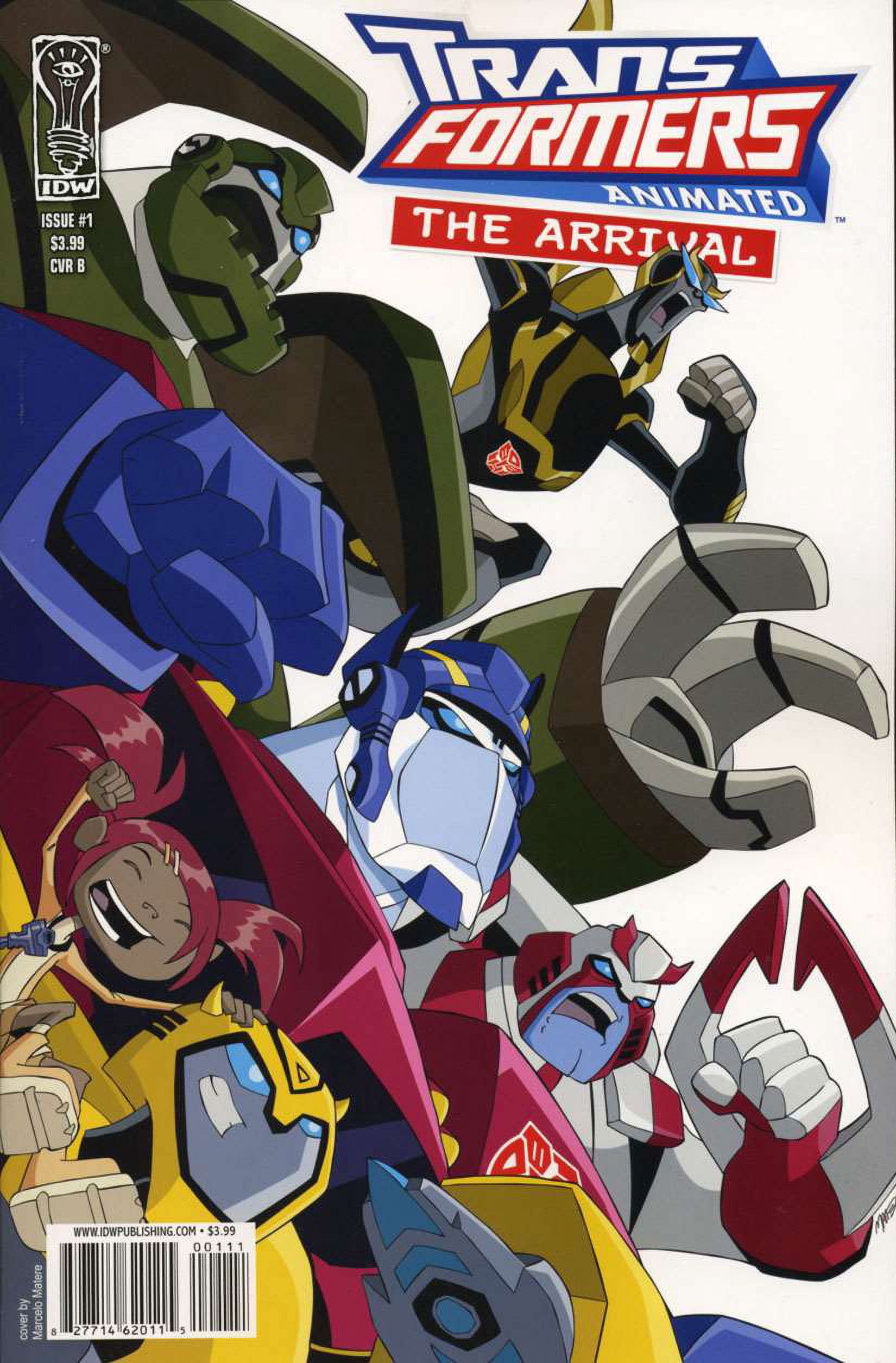 Transformers Animated: The Arrival #1B VF ; IDW Comic Book - Walmart.com