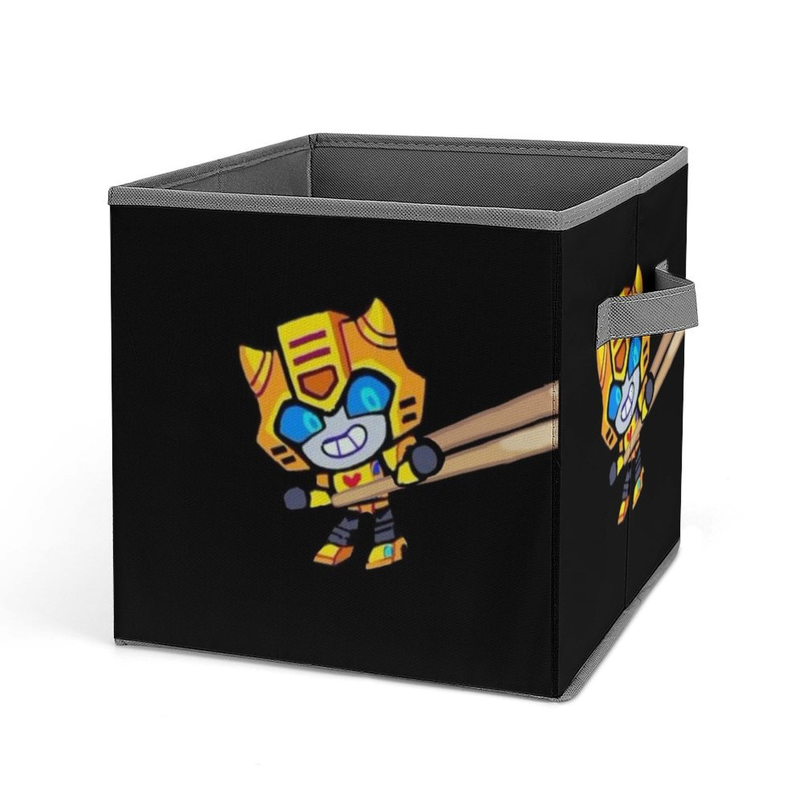 Transformers Anime Cartoon Cube Storage Bins for Shelves, Fabric ...