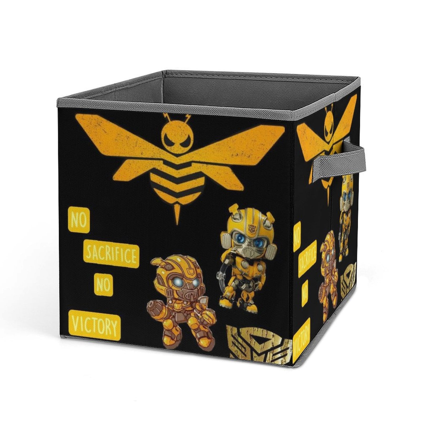 Transformers Anime Cartoon Fabric Storage Cubes - Sturdy Collapsible ...