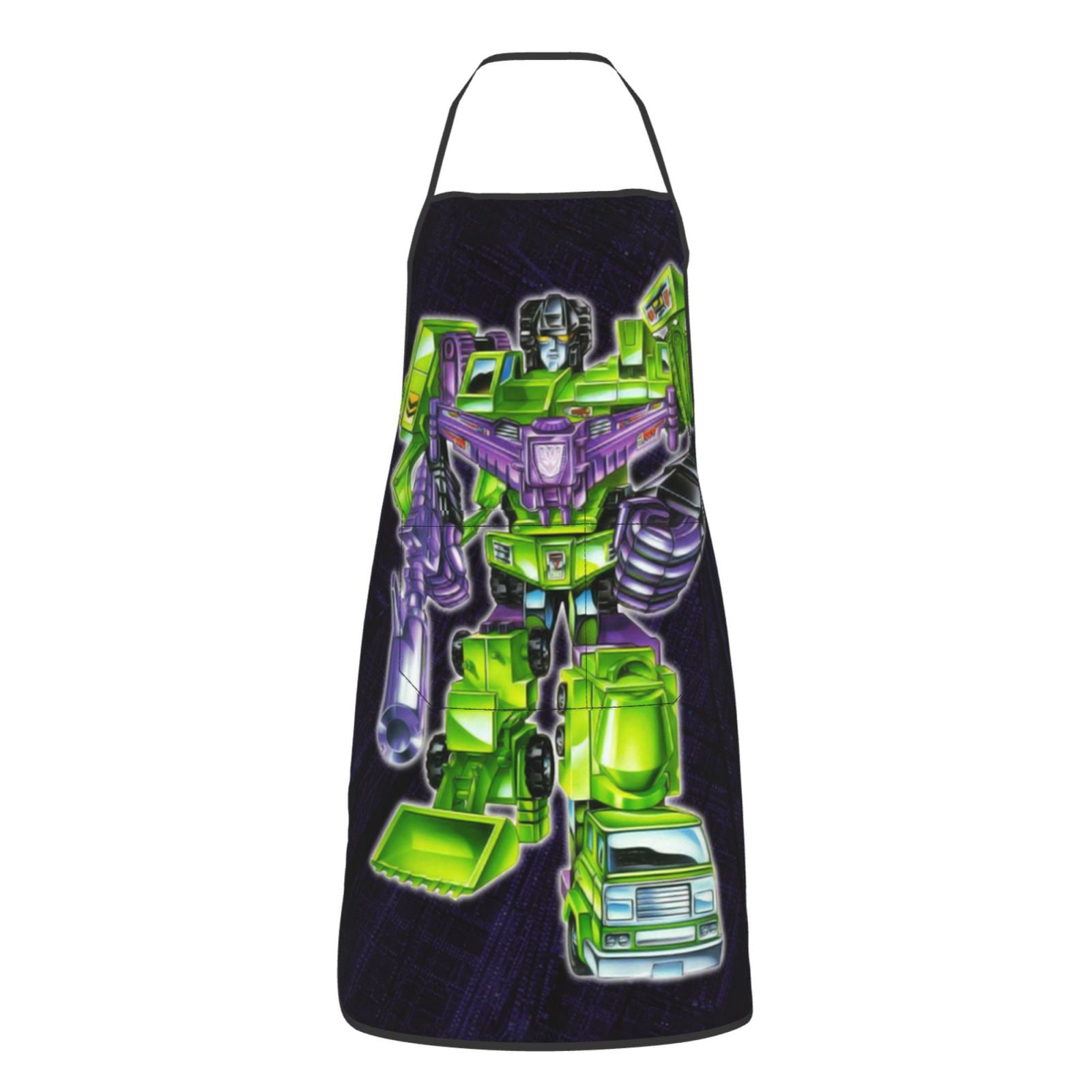 Transformers Apron 2 Pockets Adjustable Aprons for Cooking Cleaning ...