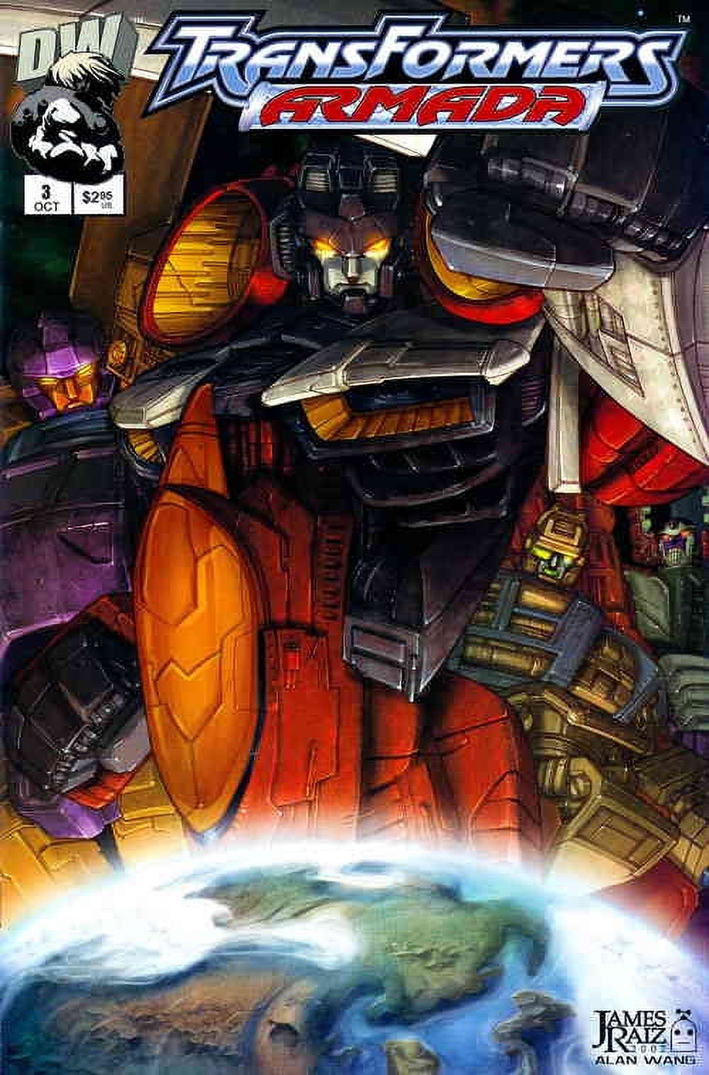Transformers: Armada #3 VF ; Dreamwave Comic Book - Walmart.com