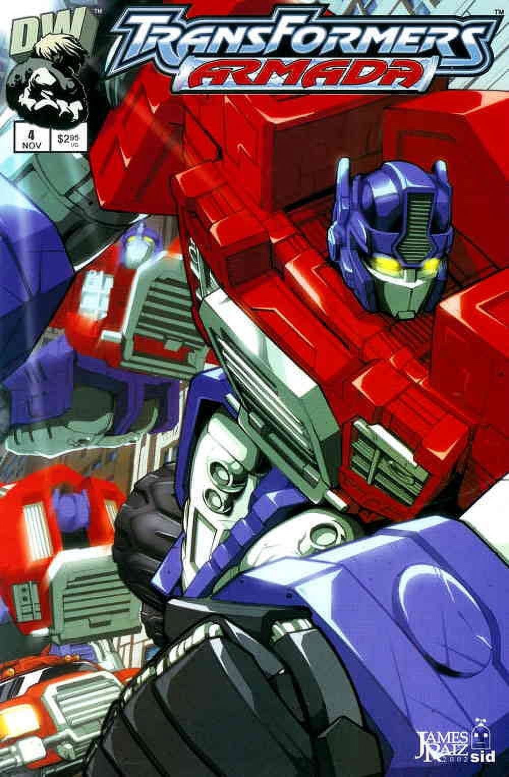 Transformers: Armada #4 VF ; Dreamwave Comic Book - Walmart.com