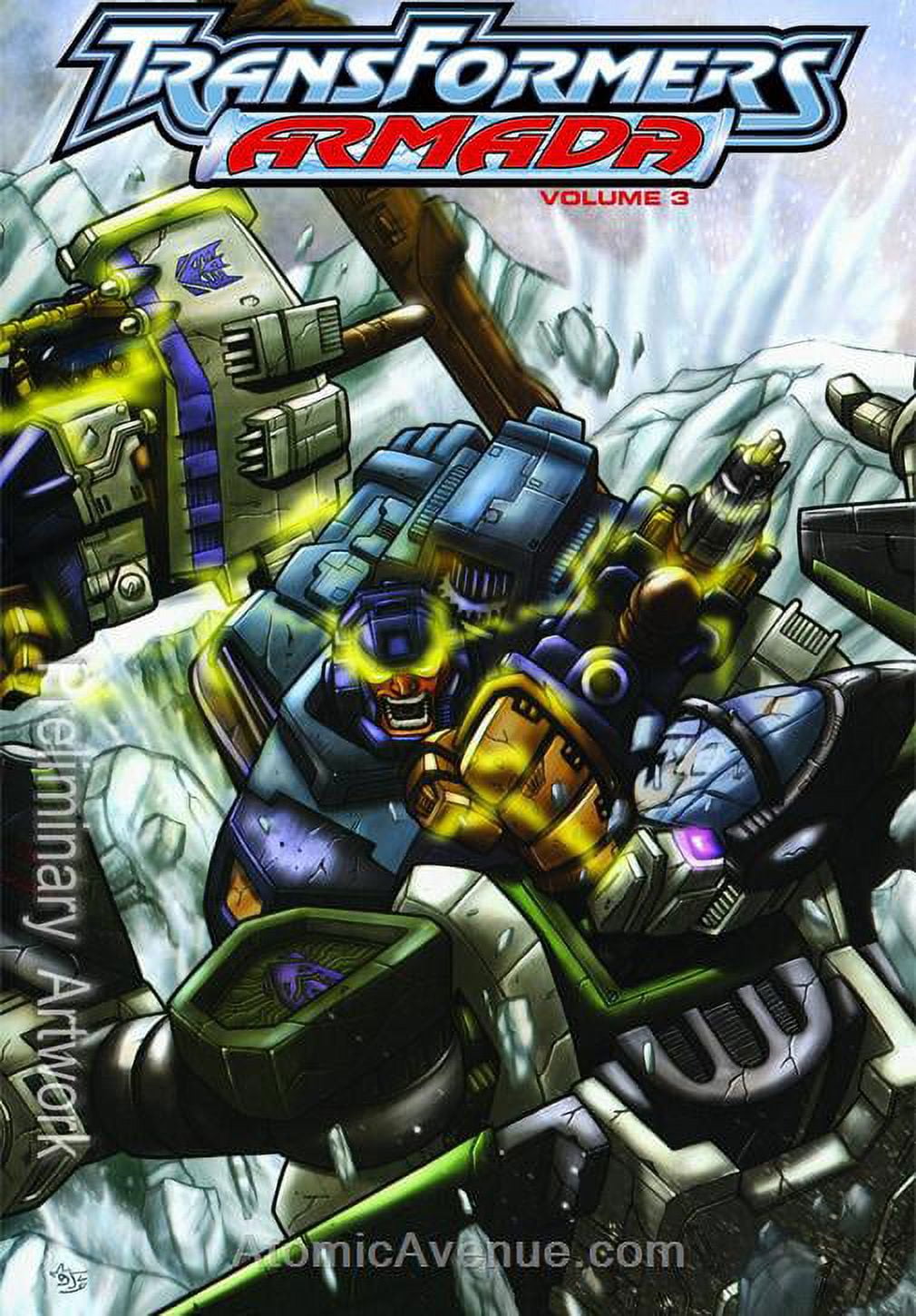 Transformers: Armada TPB #3 VF ; Dreamwave Comic Book - Walmart.com