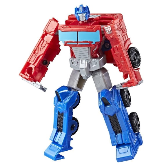 Transformers Authentics Optimus Prime Toy: 4.5-inch Scale, 2-Mode ...