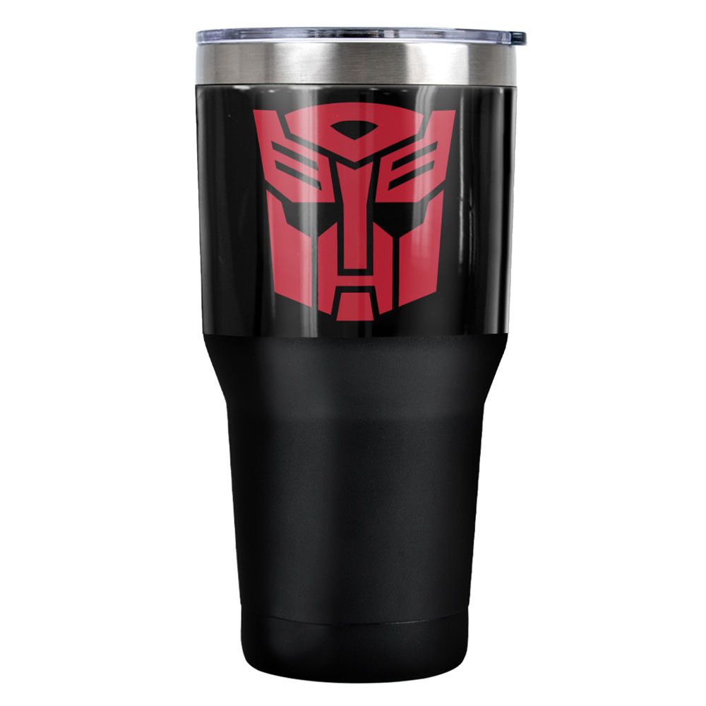 Transformers Autobot Stainless Steel Tumbler 30 oz Coffee Travel Cup ...