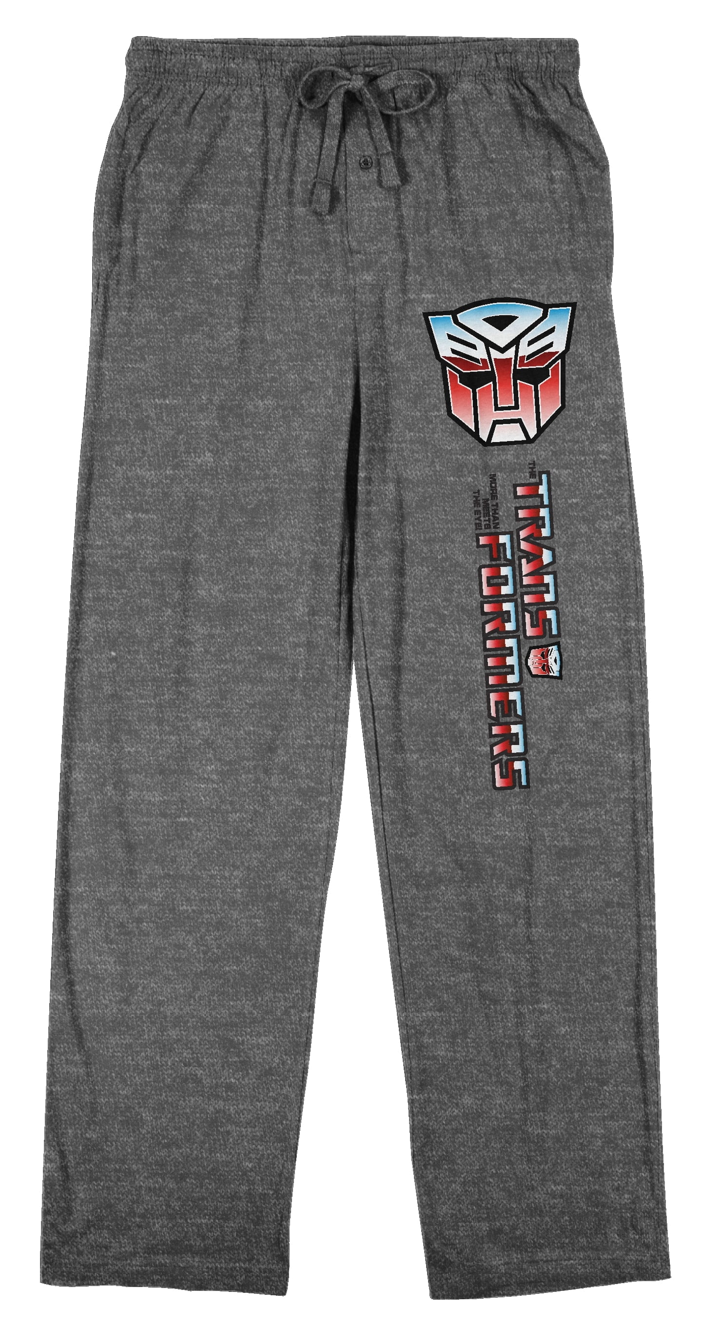 Transformers Autobots Logo Men's Heather Gray Sleep Pajama Pants-Small ...