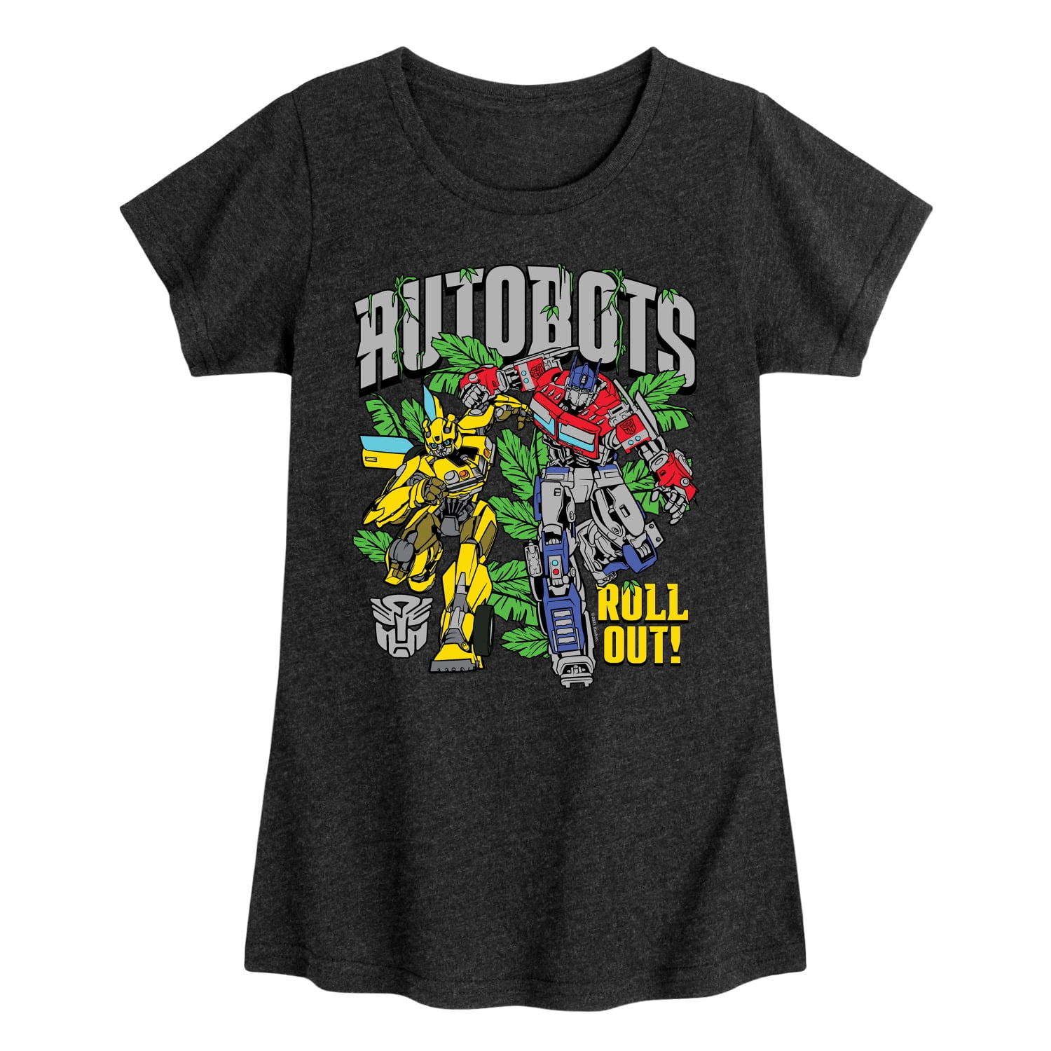 Transformers - Autobots Roll Out - Girls Fitted Short Sleeve T-Shirt ...