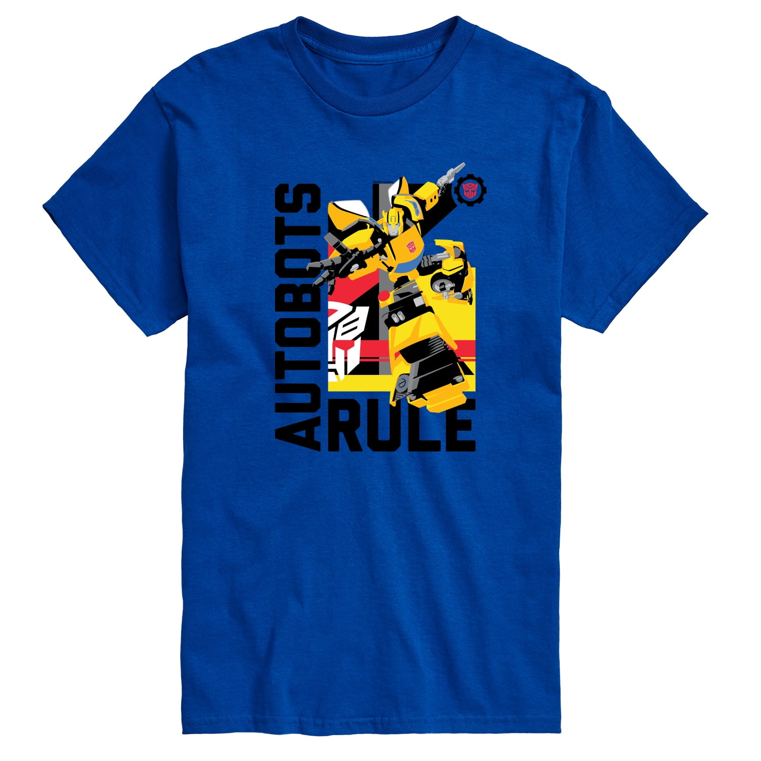 Transformers - Autobots Rule - Adult Short Sleeve Tee - Walmart.com