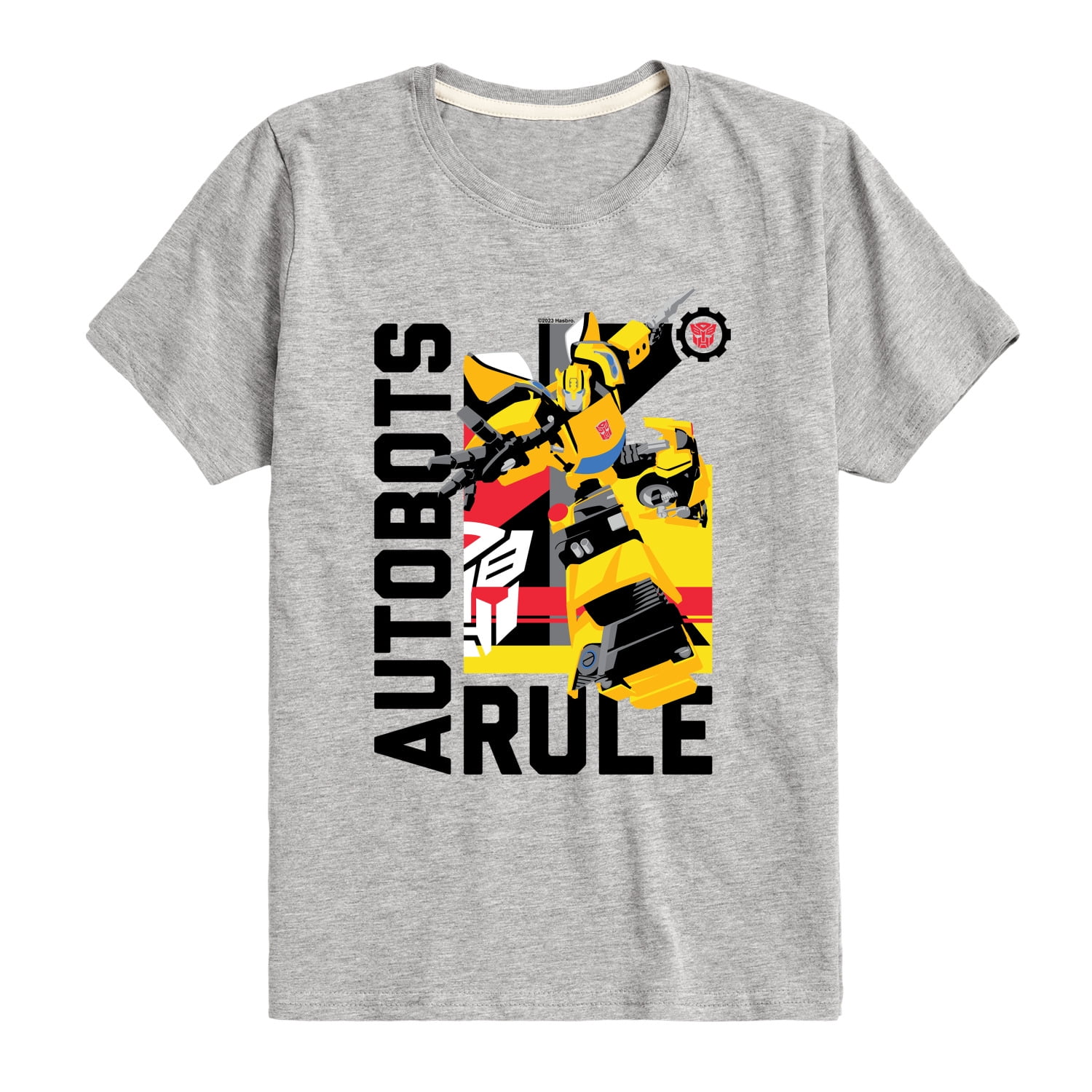 Transformers - Autobots Rule - Kids Toddler And Youth Short Sleeve T ...