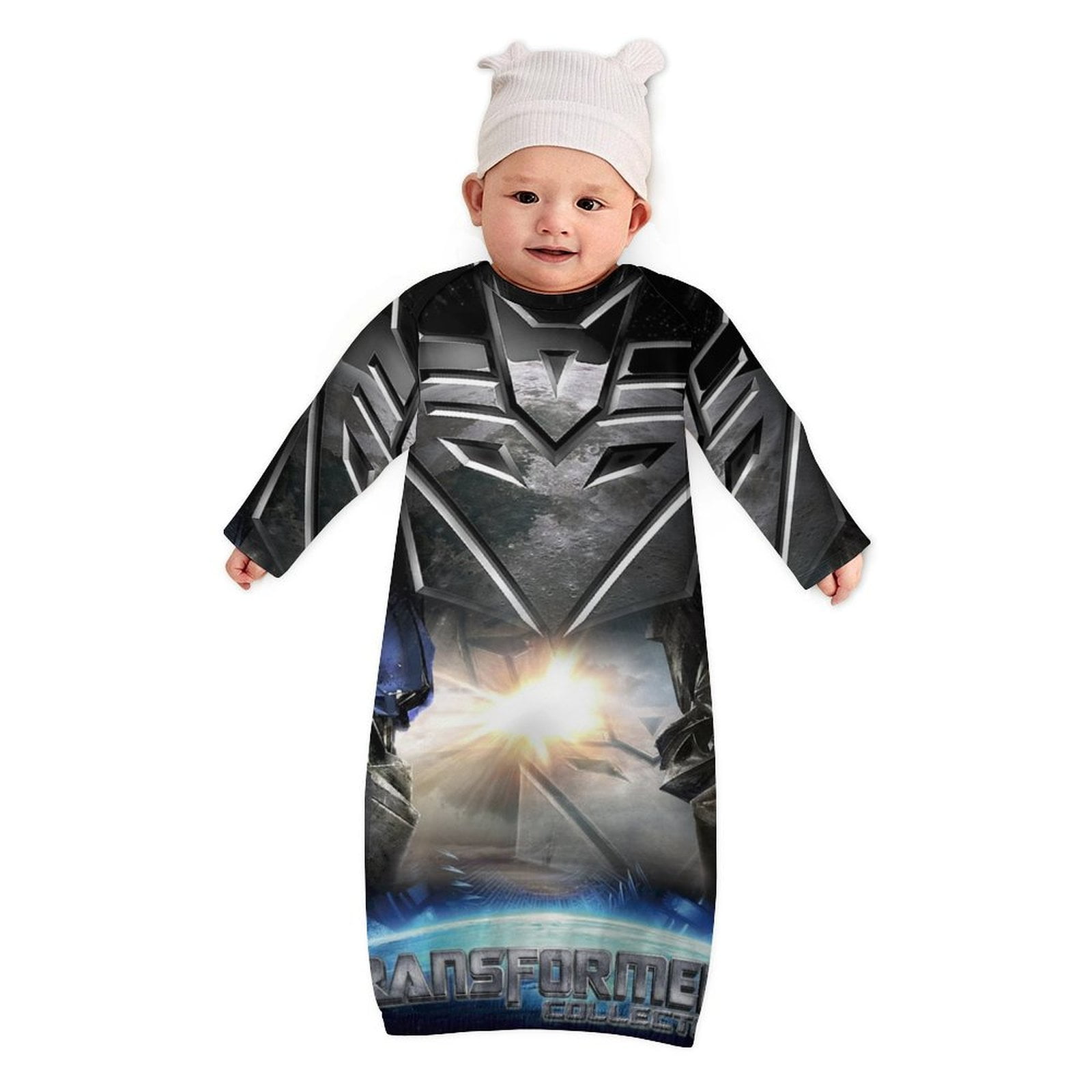 Transformers Baby Boy And Girls Sleeper Gown Newborn to Infant ...