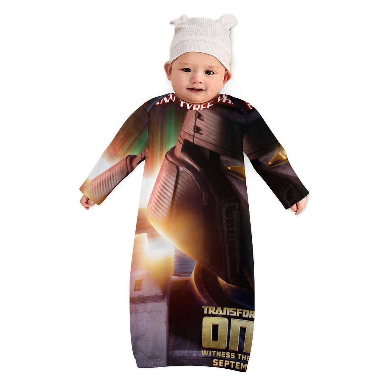 Transformers Baby Boy And Girls Sleeper Gown Newborn to Infant ...